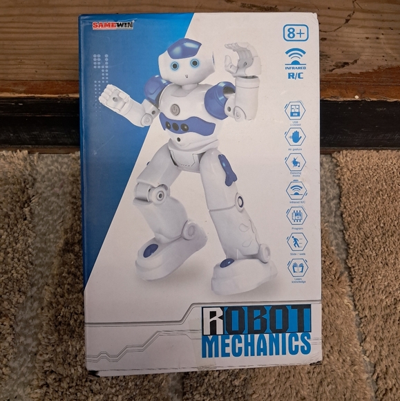 Toys | Nwt Red Robot Mechanics Toy | Poshmark